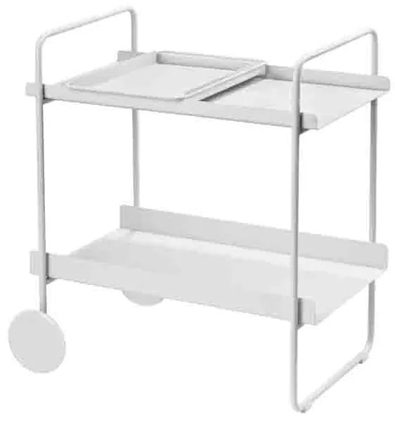 Zone Denmark Barový stolek na kolečkách A-Cocktail Soft Grey