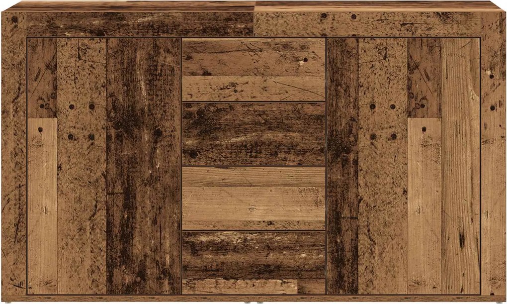 Servírovací skříň Staré dřevo 120 x 36 x 69 cm Kompozitní dřevo 3333863