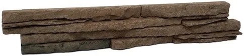 Obklad Vaspo kámen považan hnědá 6,7x37,5 cm reliéfní V53202