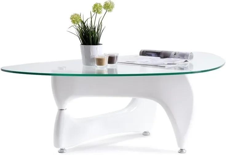 design4life Konferenční stolek MERK bílý
