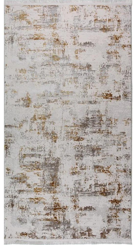 Pratelný koberec v krémovo-zlaté barvě 160x230 cm Gold – Vitaus