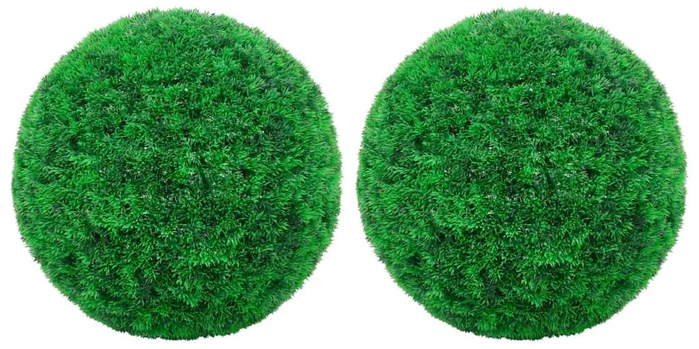 vidaXL Marketos Umělé buxus koule 2 ks 45 cm