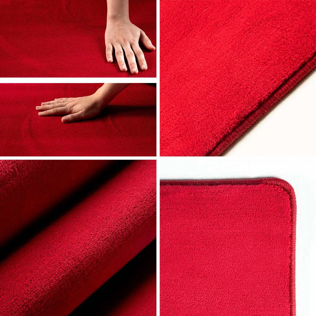 Ayyildiz, Běhoun Sky 5400 Red, 80x250, červená, obývací pokoj