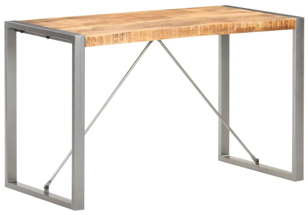 321561 vidaXL Jídelní stůl 120 x 60 x 75 cm masivní hrubé mangovníkové dřevo