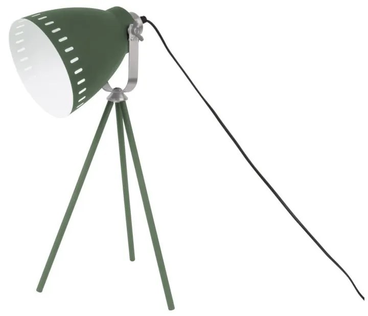 Zelená stolní lampa Leitmotiv Tristar