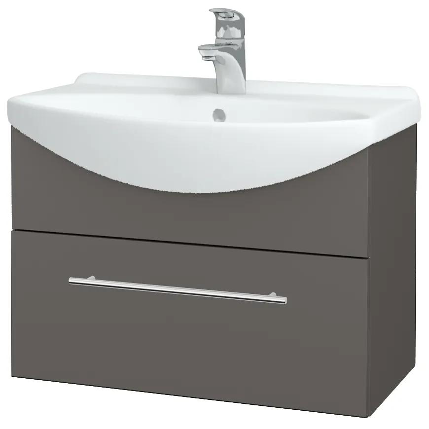 Dřevojas Koupelnová skříň TAKE IT SZZ 65 Varianta: N01 Bílá lesk / Úchytka T02 / D17 Colorado