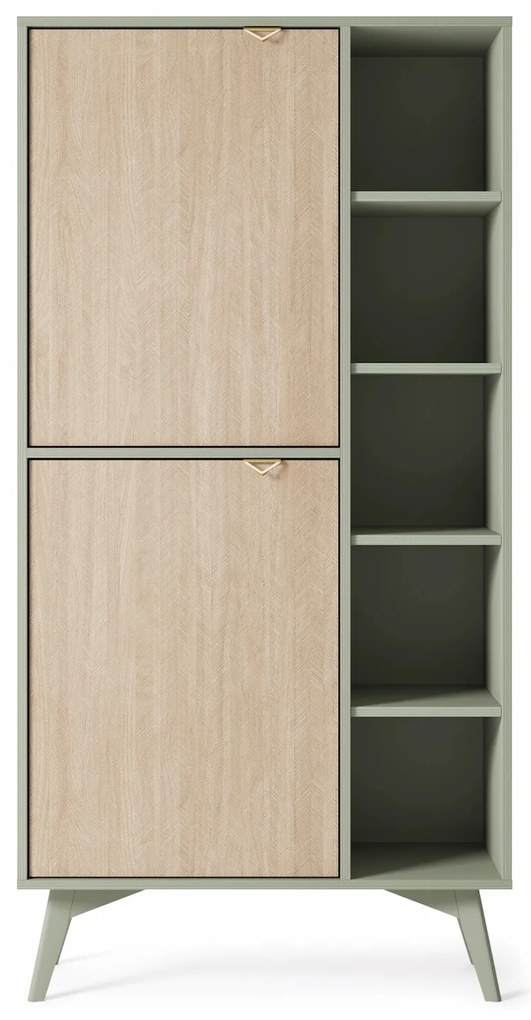 Regál FOREST RG80 - zelený
