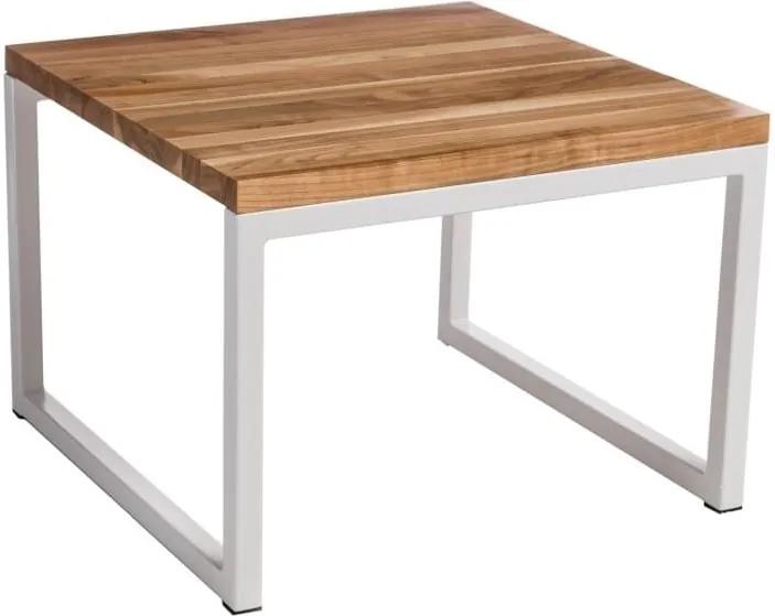 Konferenční stolek Grafico II 45x45 cm, třešeň/černá