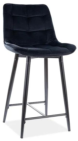 Expedo Barová židle CHIP H-2 Velvet, 45x92x37 bluvel 14