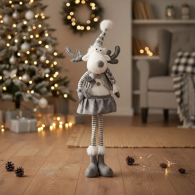 Vánoční dekorativní figurka soba 74 cm