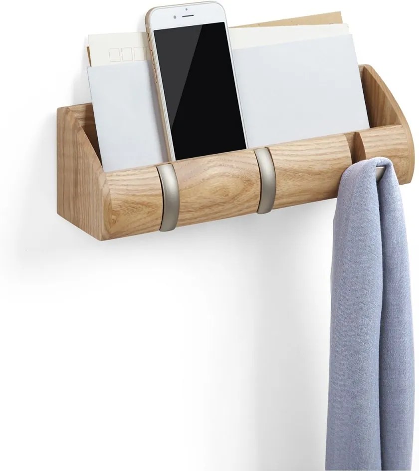 Věšák CUBBY WALL MINI ORGANIZER přírodní