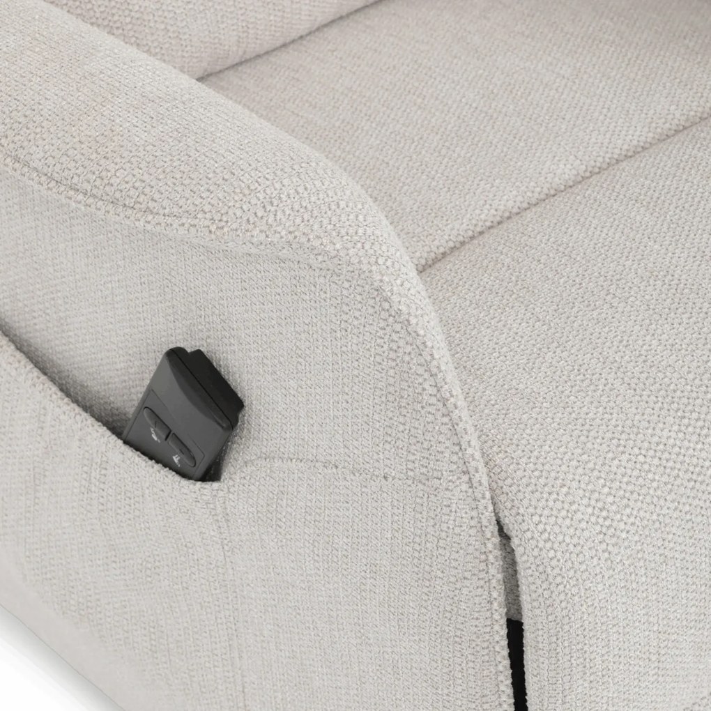 Autronic Polohovací křeslo s elektrickým ovládáním TV-L8960 Barva potahu: Tmavě šedá
