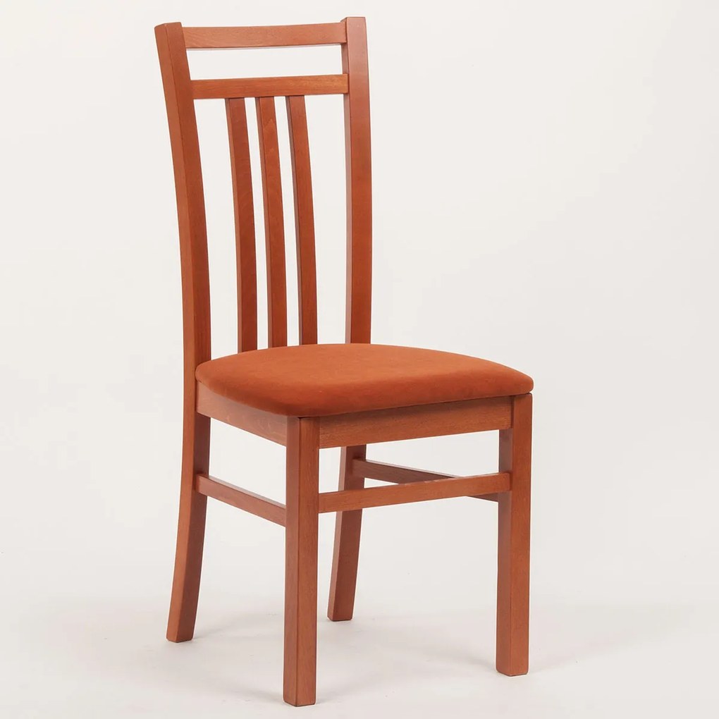 Stima Židle LOTY černá (lak) VELVET šedá 60