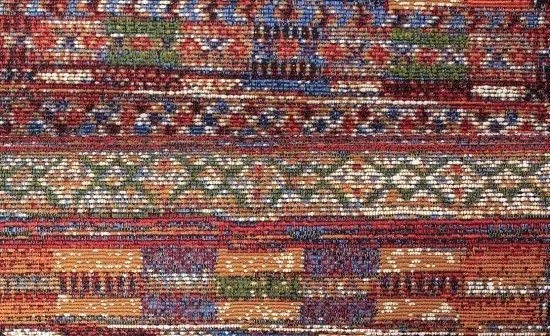 Oriental Weavers, Kusový koberec Zoya 821 R – na ven i na doma, 160x235, červená, chodba / předsíň