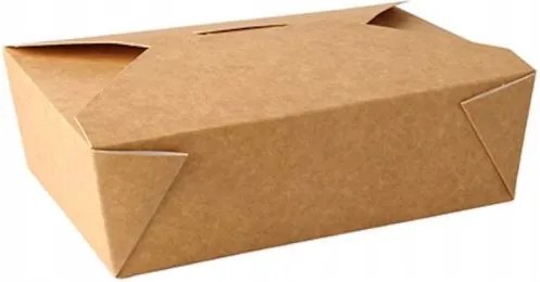 Obědový box 1,6L 50 ks, balení pro gastronomii 20x14x6
