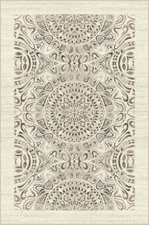 Kusový koberec vlněný Agnella Tempo Natural Tula světle šedý béžový Rozměr: 100x180 cm
