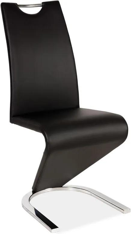 Signal Jídelní čalouněná židle H-090 černá