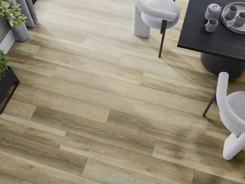 Mexen West Orange vzorek vinylových panelů SPC 6,5 mm, podložka IXPE 1,5 mm, 4 V-spáry, Dub - F1009-S