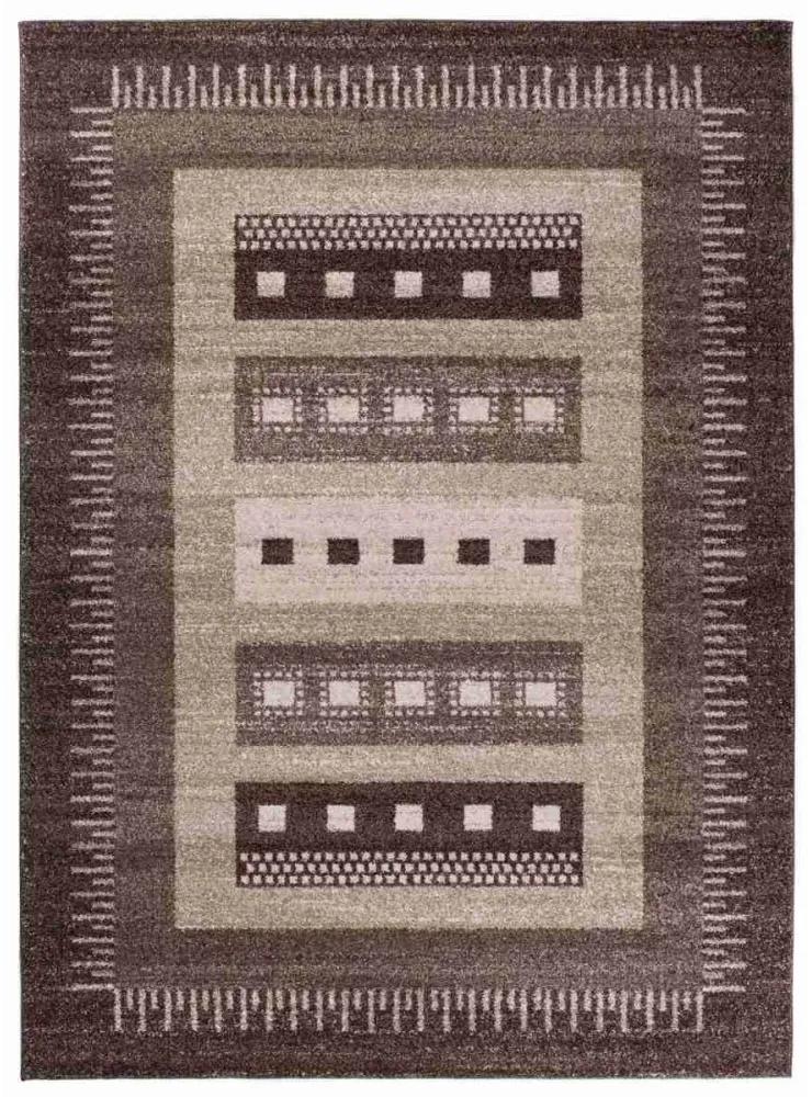 Kusový koberec Mel hnědý 120x170cm
