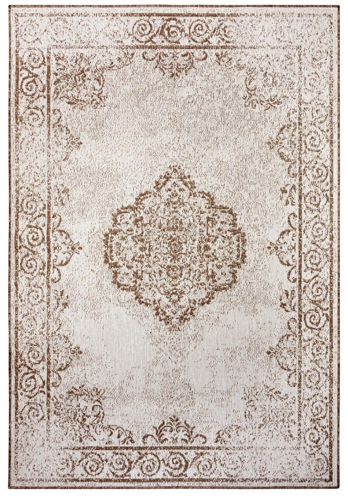 NORTHRUGS - Hanse Home koberce Kusový koberec Twin Supreme 105423 Cebu Linen – na ven i na doma - 120x170 cm