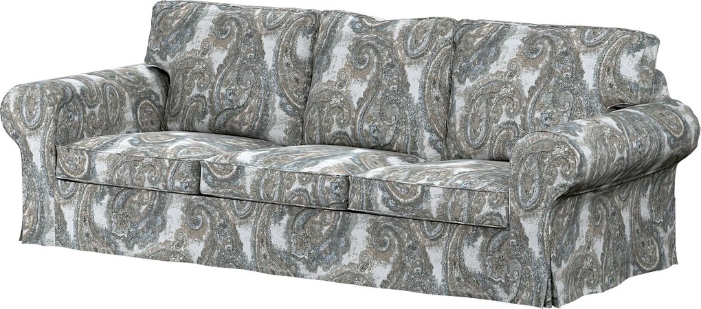 Potah na pohovku IKEA Ektorp 3-místná, rozkládací STARÝ MODEL PIXBO barva vícebarevná látka pletený vzor, vzorované