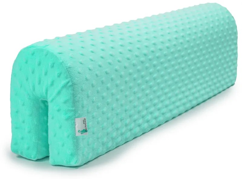 Chránič na dětskou postel MINKY 120 cm - mátový