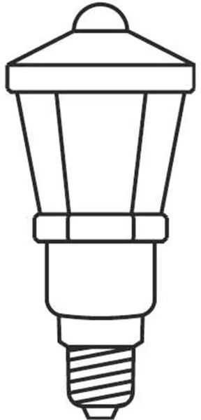 Vánoční řetěz LUCERNA 12xE10/10,7m teplá bílá