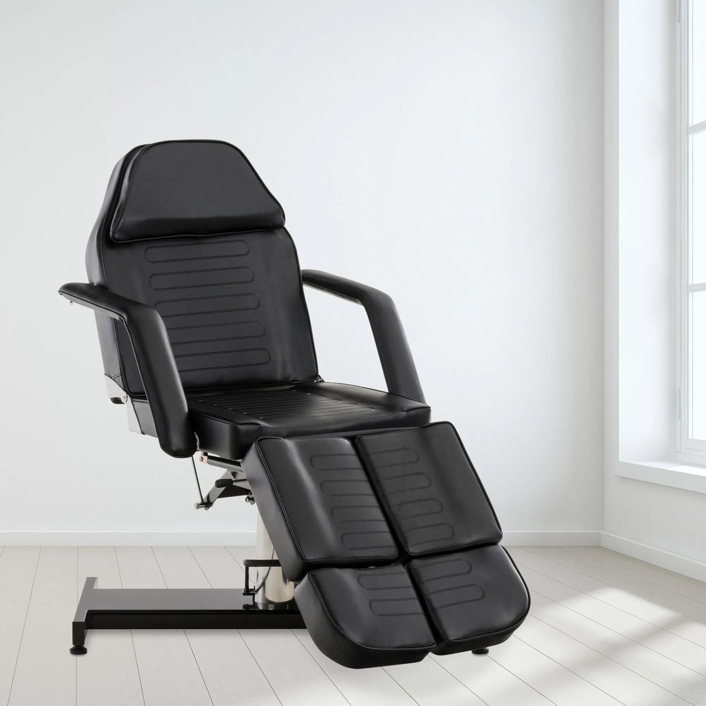 Hydraulické kosmetické lehátko Split V2 – černá
