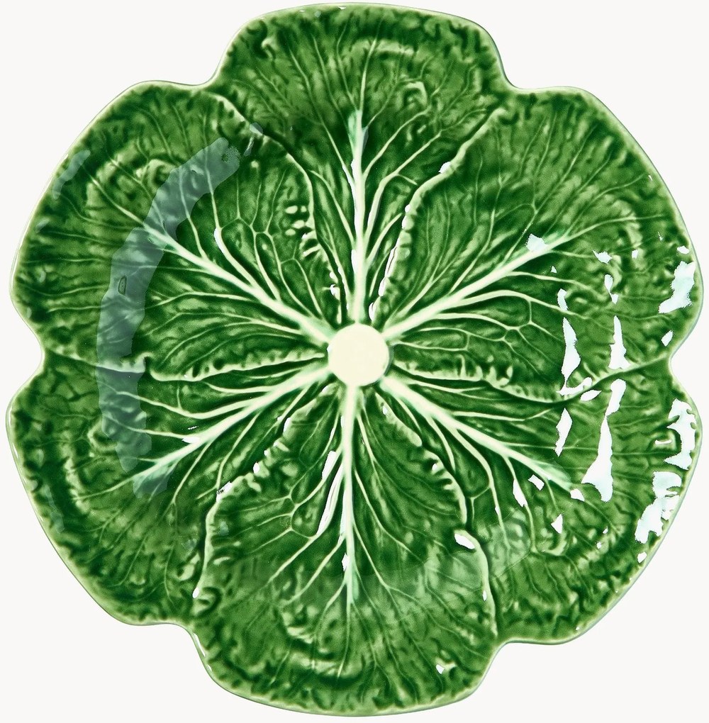 Sada ručně malovaných servírovacích talířů Cabbage, 2 díly