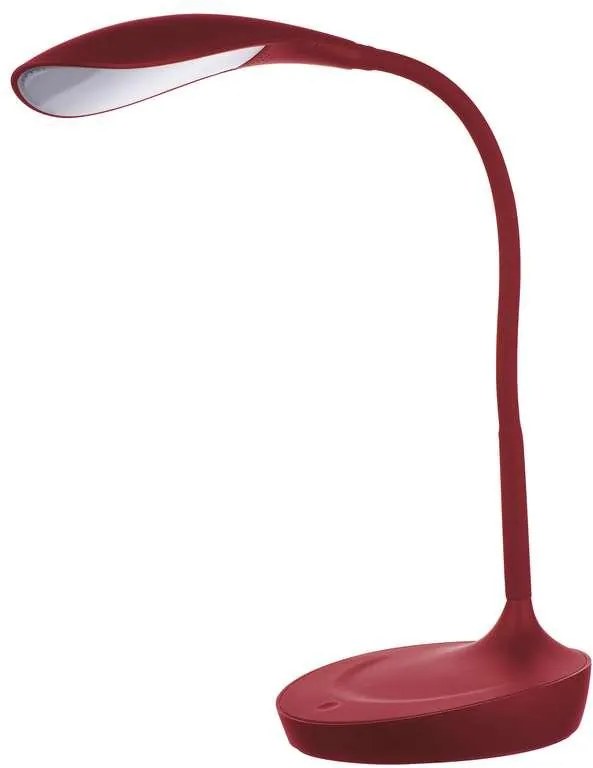 EMOS Lighting LED stolní svítidlo DEL-1321, červená s USB