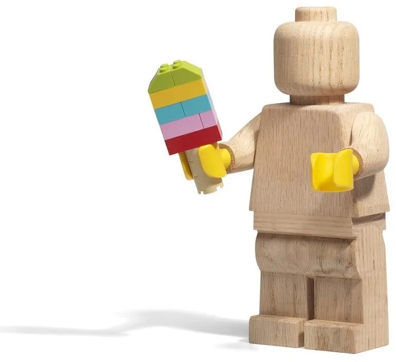 Figurka lego dřevěná figurka