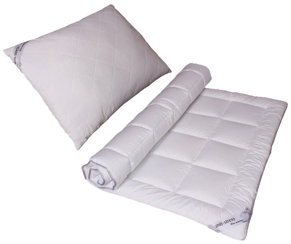 2G Přikrývky a polštáře Antistress set 135x200 70x90(900g)