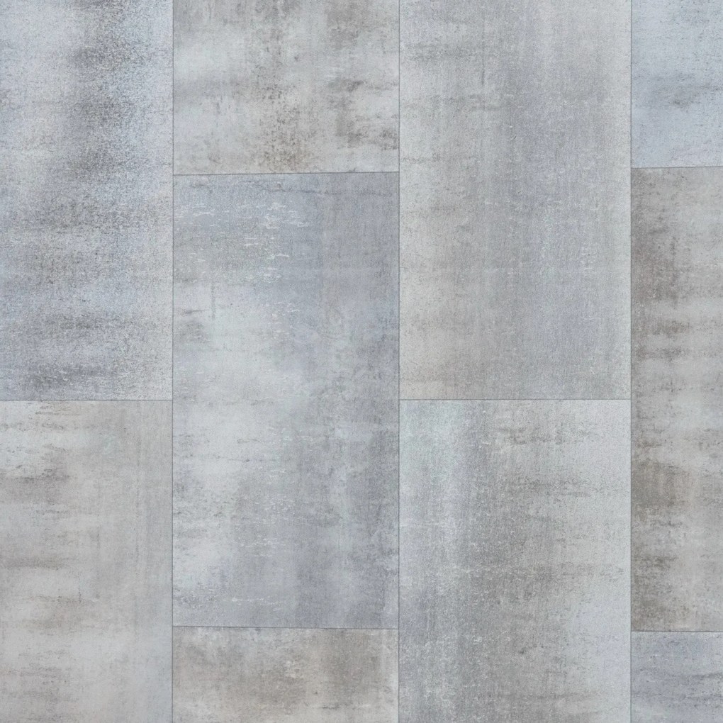 Gerflor, PVC podlaha - lino AladinTex Plus 2130 Nice Stone, na míru, šíře 4m, šedá, filc, chodba / předsíň