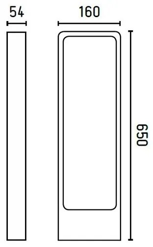 FARO 75520 - LED Venkovní lampa DAS LED/5W/230V IP54