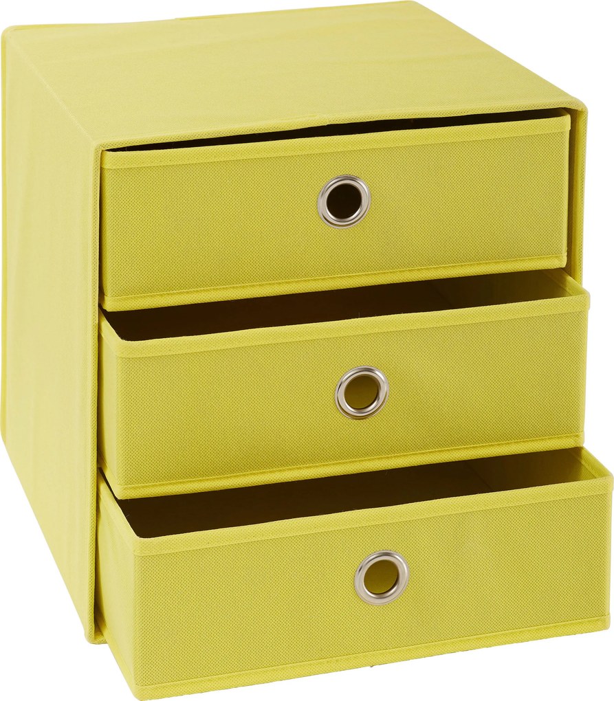 XXXLutz SKLÁDACÍ KRABICE, kov, textil, karton, 32/32/31,5 cm Carryhome - Boxy do regálů & krabice do regálů - 001635001206