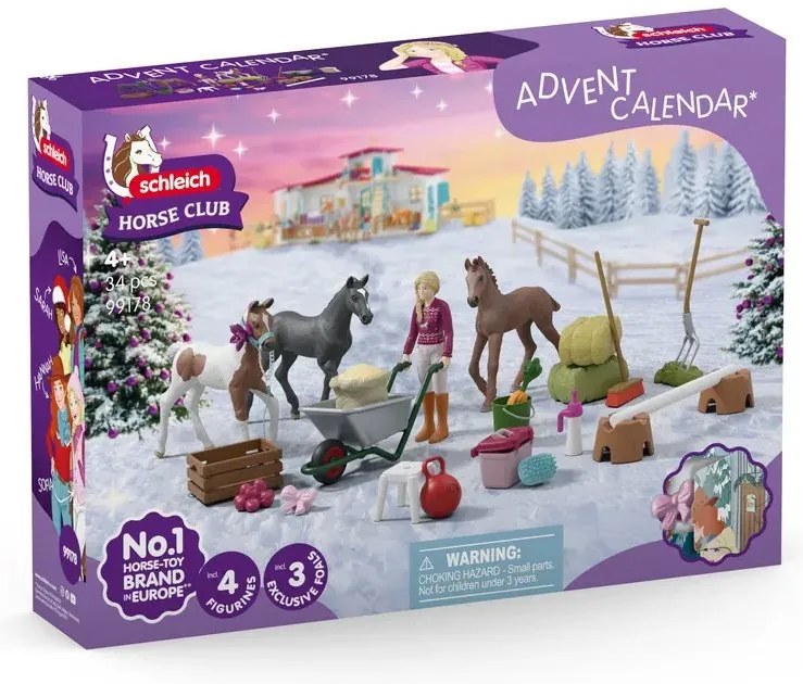 Schleich schleich horse club 2025 – vánoční zázračné hříbě 99178