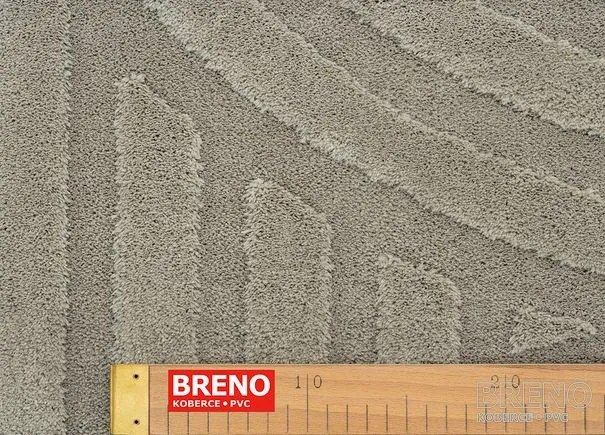 Breno Kusový koberec POMPEI 1611 Beige, 160x230 cm, Hnědá/Béžová