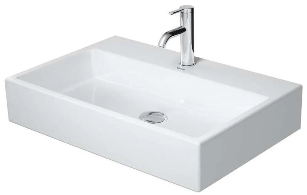 Duravit Vero Air - Umyvadlo 70x47 cm, bez přepadu, otvor pro baterii, bílá 2350700041