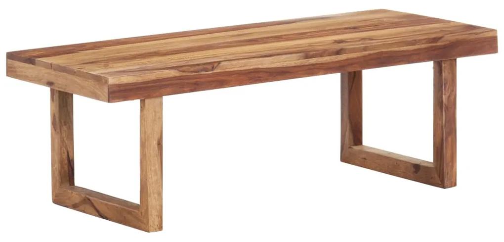 287358 vidaXL Konferenční stolek 100 x 50 x 35 cm masivní sheeshamové dřevo