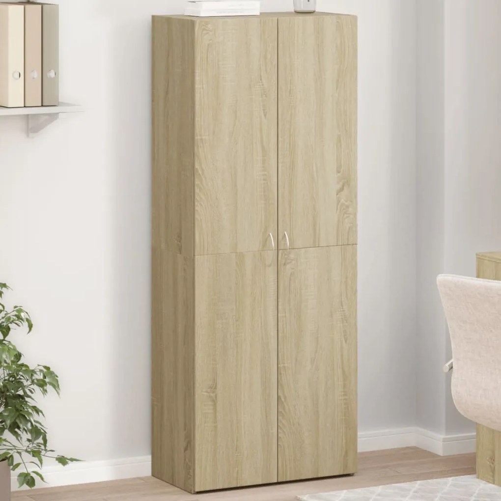 Kartotéka dub sonoma 60 x 32 x 153 cm kompozitní dřevo 3276646