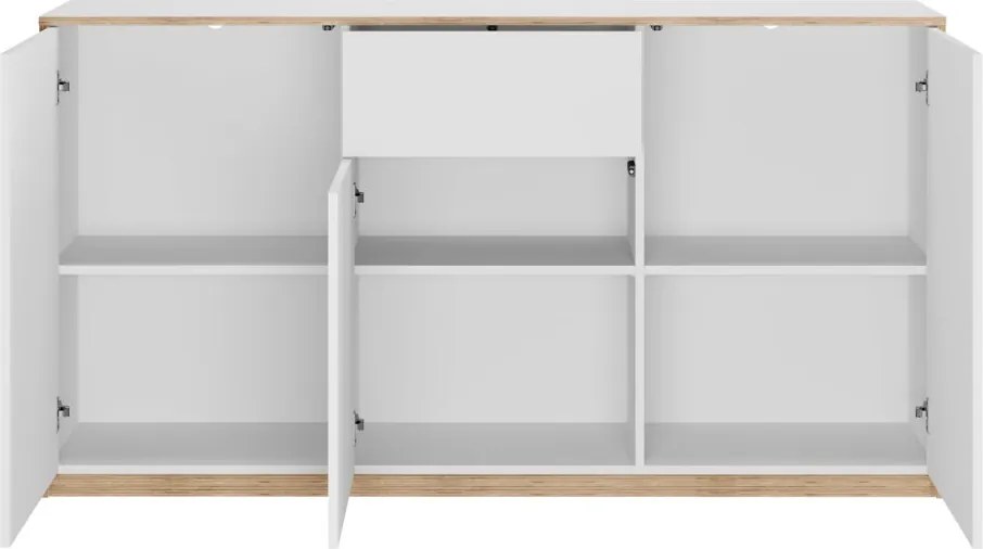 Komoda 3d1s bílá Complex
