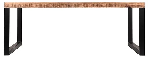 LABEL51 Jídelní stůl - hrubé mangové dřevo - 220x95 cm