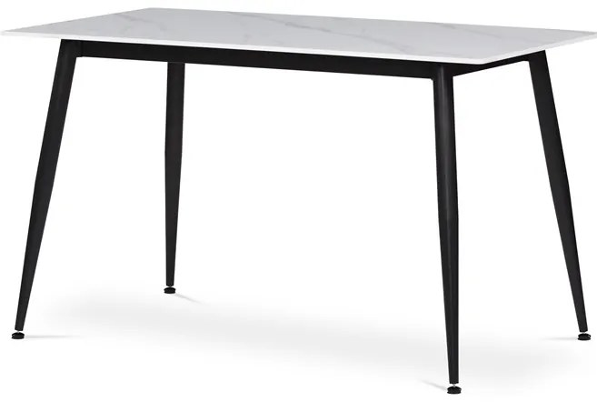 Autronic Jídelní stůl HT-403M Barva: Bílá