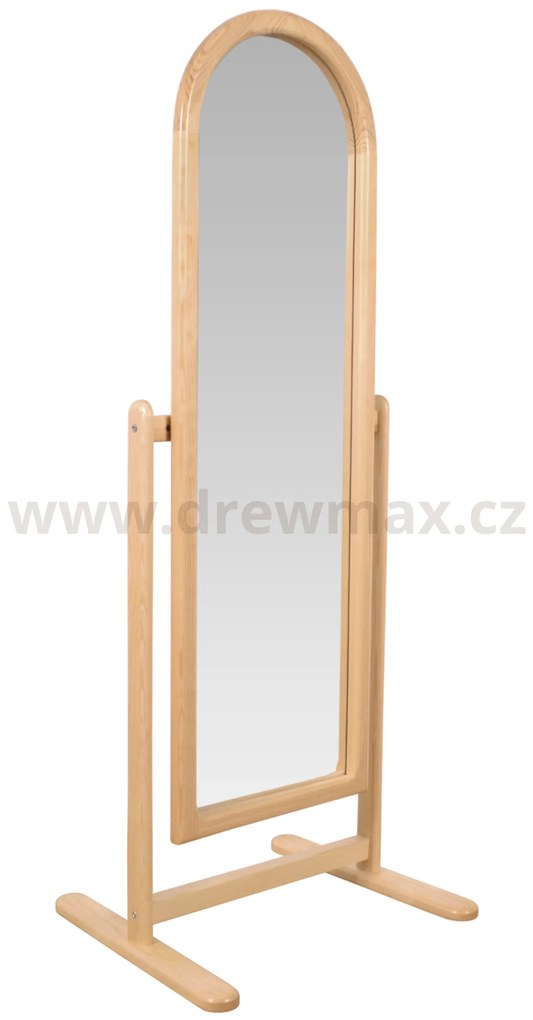 Drewmax LT102 - Zrcadlo samostojné 40x30x120cm - Borovice