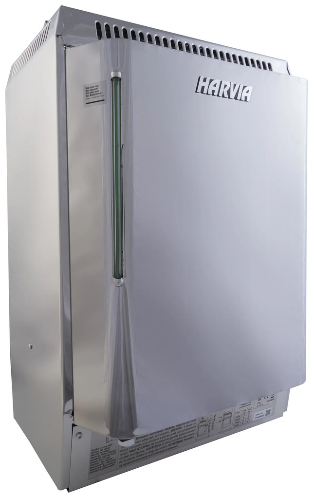 Harvia kombinovaná saunová kamna elektrická Topclass combi KV80SE, Steel