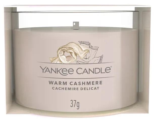 Yankee Candle Votivní svíčka ve skle Warm Cashmere, 37g