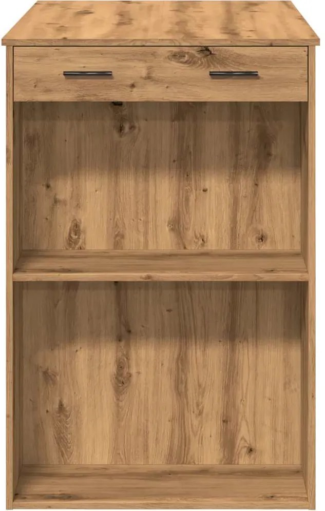 Barový stůl dub artisan 102 x 70 x 103,5 cm kompozitní dřevo 3309329