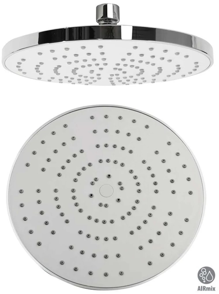 Sapho - Hlavová sprcha, průměr 20 cm, systém AIRmix, chrom SF077