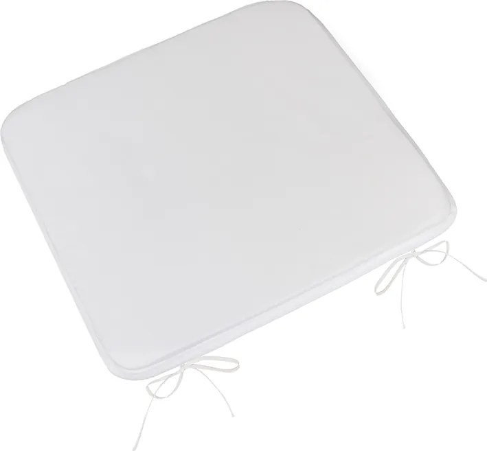 Bellatex Sedák Adéla hladký Bílá 40x40 cm