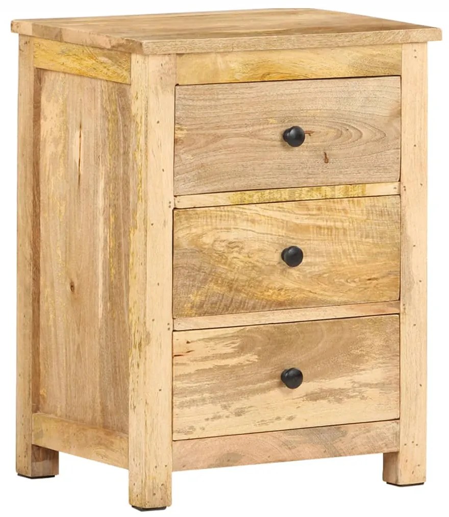 Noční stolek 45 x 35 x 60 cm masivní mangovníkové dřevo,  320807